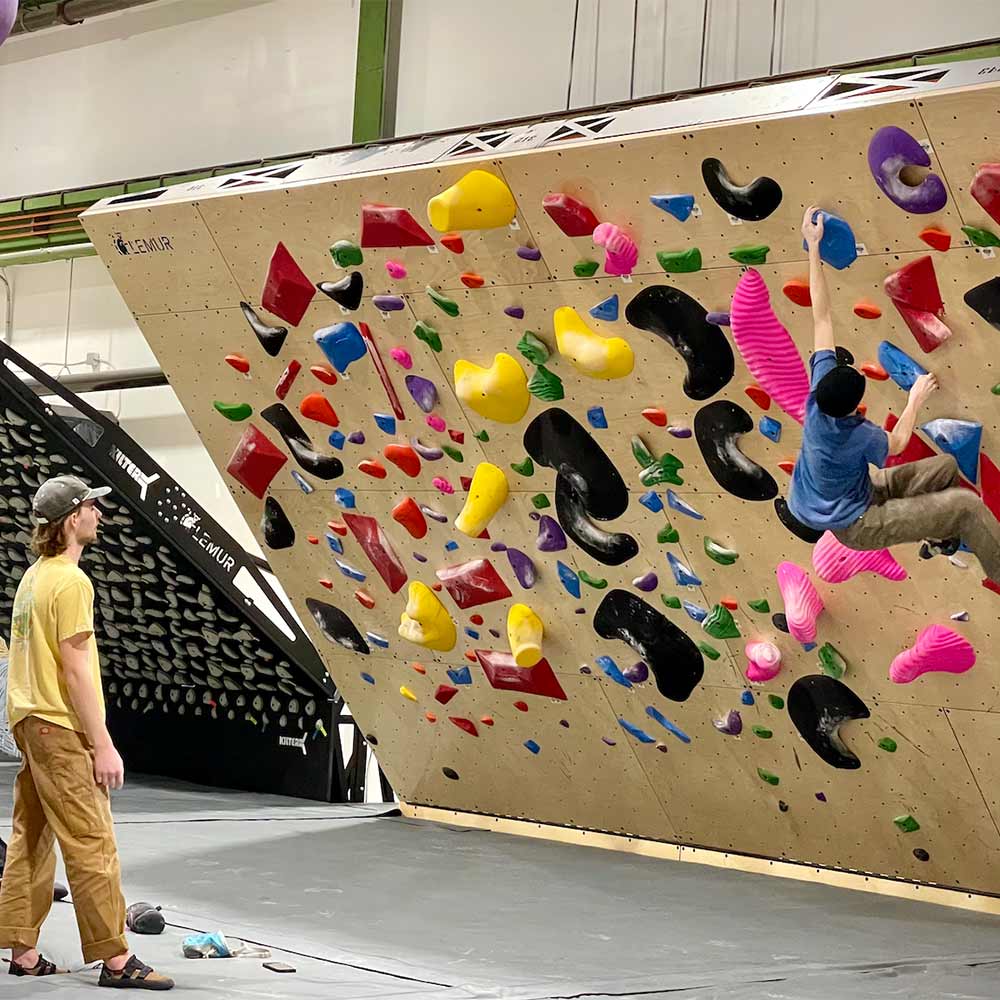 Lemur Slab Wall – Flexible adjustable wall for climbing and training ...